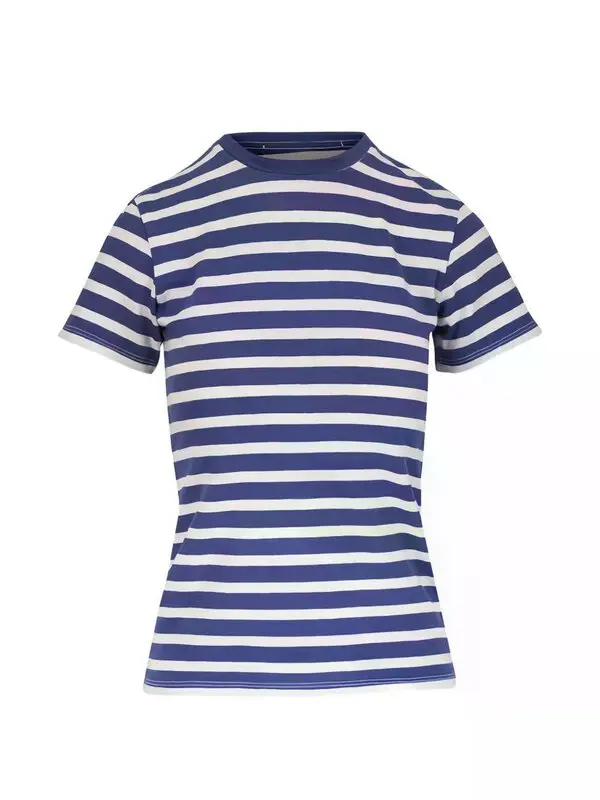 NILI LOTAN Lana Striped T-shirt - Blue