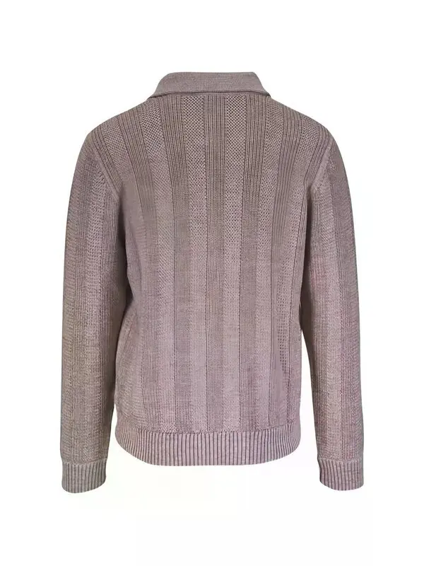 MAURIZIO BALDASSARI Buttoned Textured Cardigan