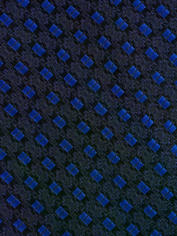 Zegna Patterned Necktie - Blue
