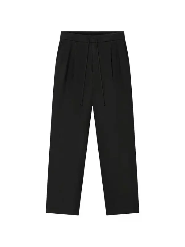 Fear Of God Drawstring Pleated Trousers - Black