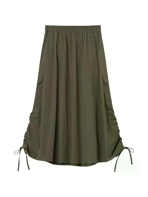 MUSIUM DIV. Drawstring Pocket Midi Skirt
