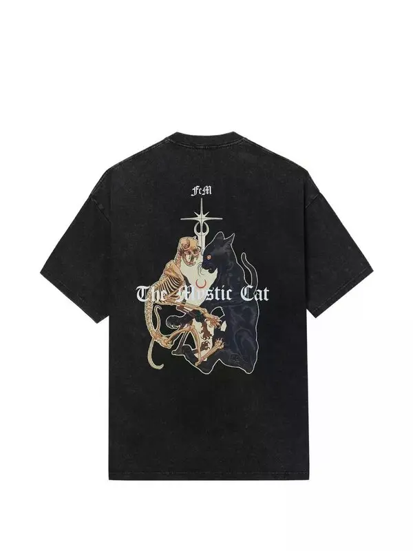 FIVE CM Print Crewneck T-shirt