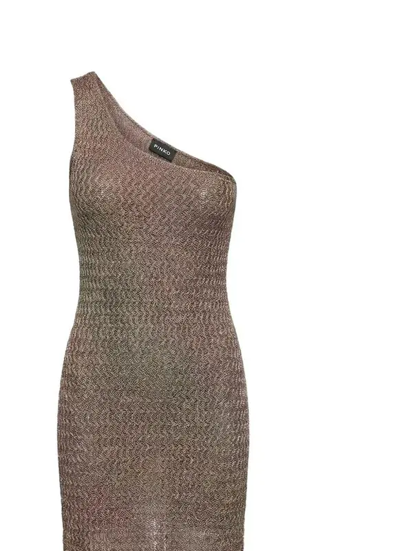 Pinko One-shoulder Mini Dress
