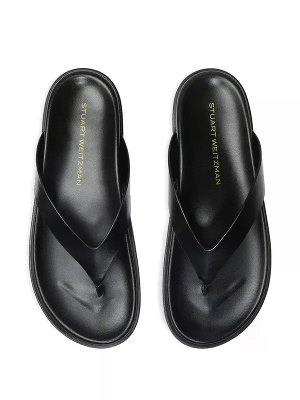 STUART WEITZMAN Marykate Thong Sandals - Black