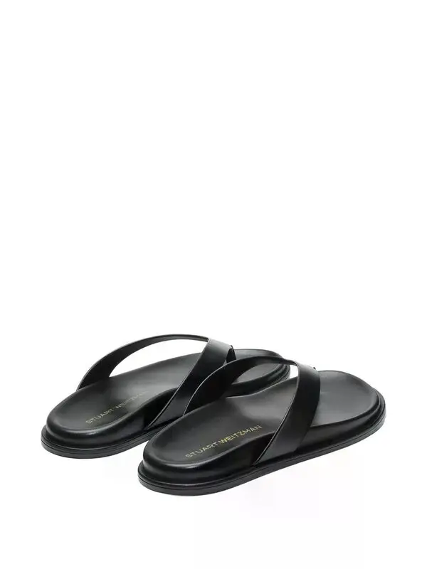 STUART WEITZMAN Marykate Thong Sandals - Black