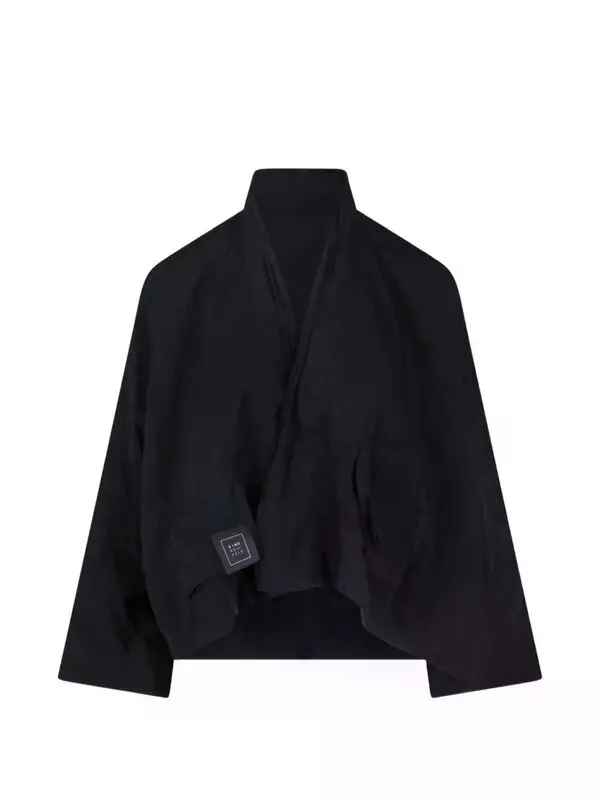 KIMONORAIN High-neck Jacket - Black