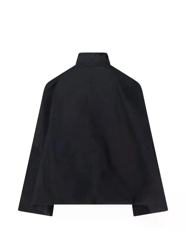 KIMONORAIN High-neck Jacket - Black
