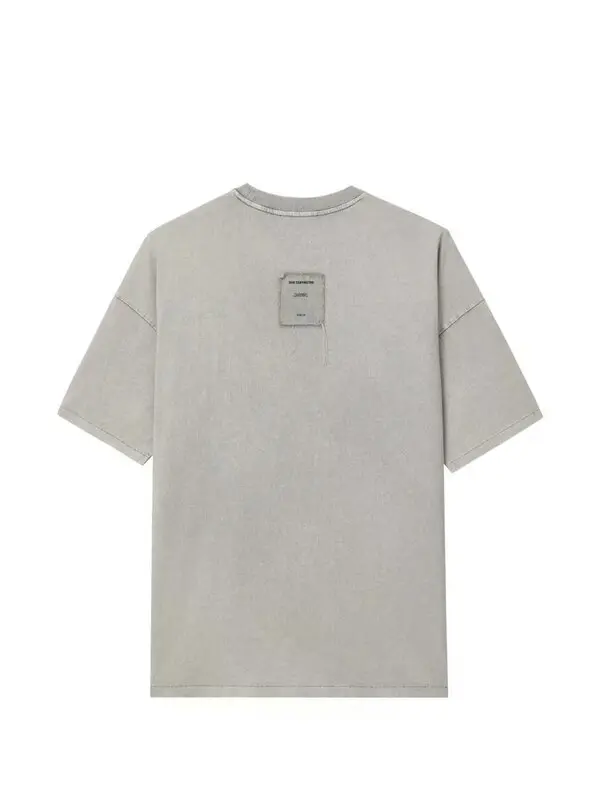 FIVE CM Embroidered T-shirt - Grey