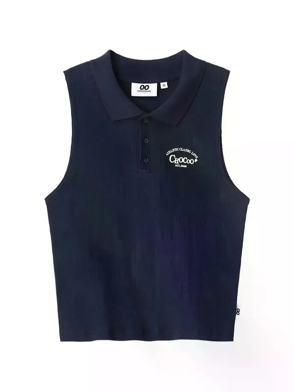 CHOCOOLATE Logo-embroidered Polo Shirt