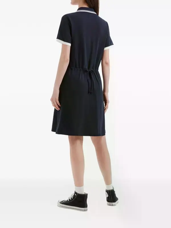 CHOCOOLATE Heart Embroidered Polo Dress