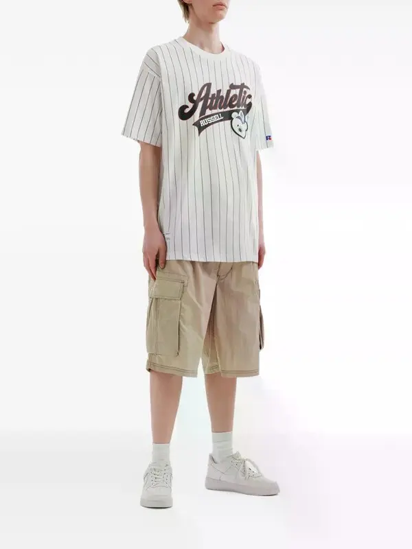 CHOCOOLATE Cargo Label Shorts - Neutrals