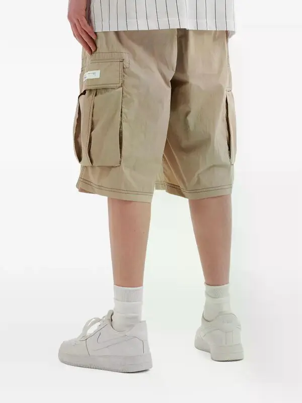 CHOCOOLATE Cargo Label Shorts - Neutrals
