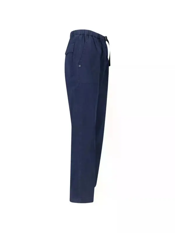 WHITE SAND Belted Trousers