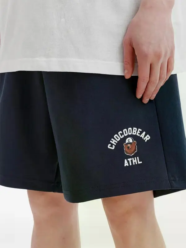 CHOCOOLATE Logo Graphic Shorts - Blue