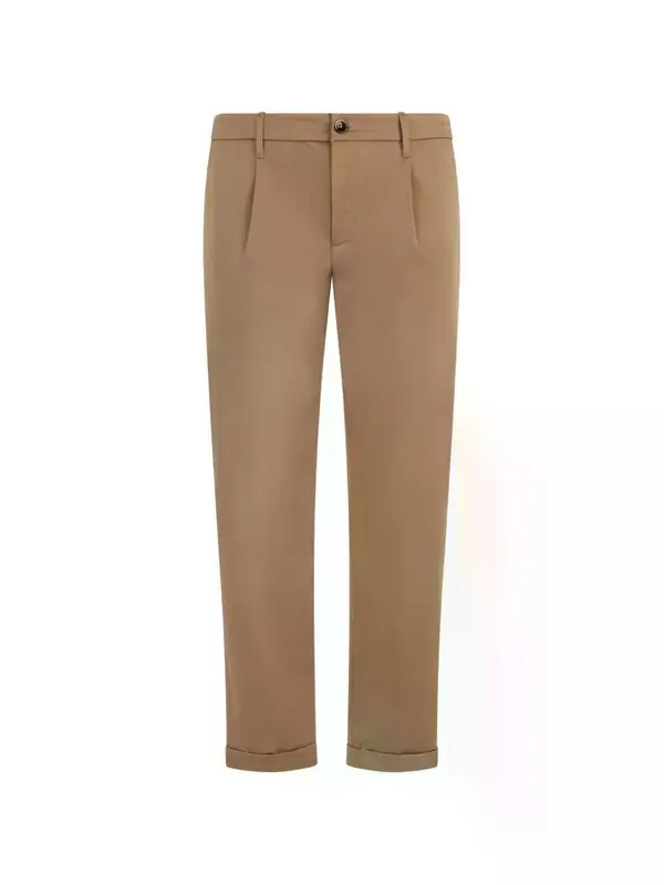 NINE:INTHE:MORNING Pleated Trousers - Neutrals