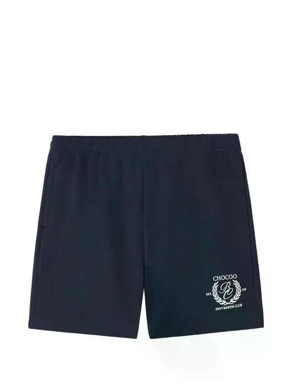 CHOCOOLATE Logo-print Track Shorts - Blue