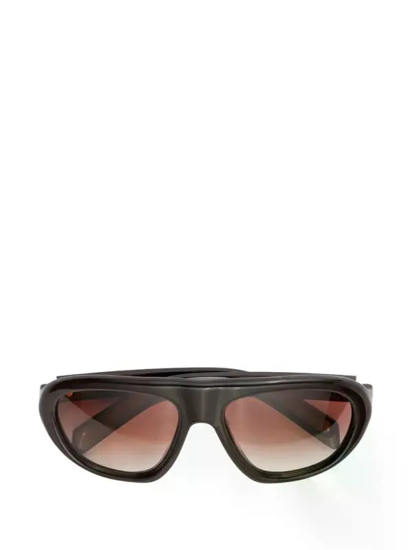Prada Oversized Pilot Sunglasses - Brown