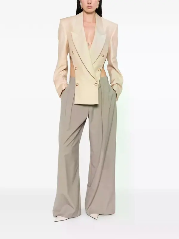 Stella McCartney Double-breasted Blazer - Neutrals