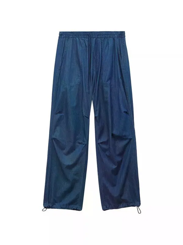 CHOCOOLATE Drawstring Trousers - Blue