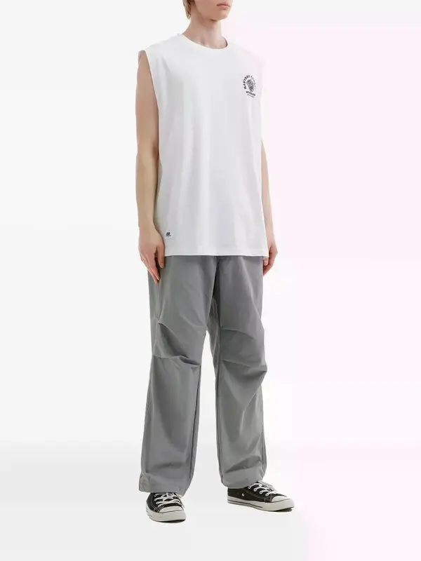 CHOCOOLATE Logo-print Tank - White