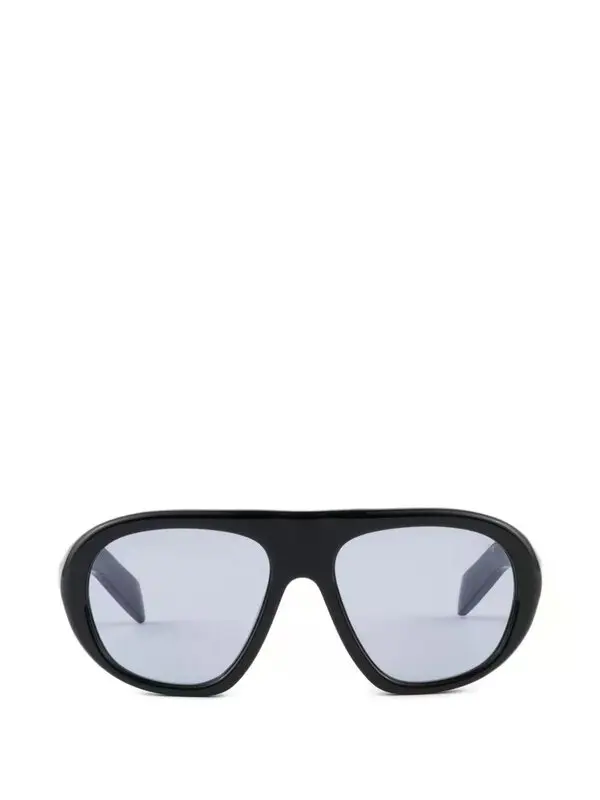 Prada Oversized Pilot Sunglasses - Black