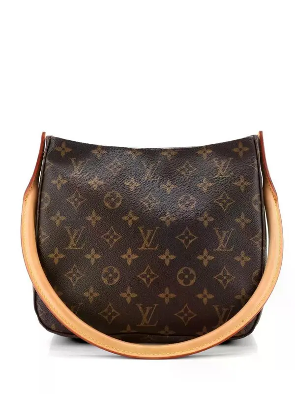 LOUIS VUITTON Looping Handbag Monogram Canvas Mm