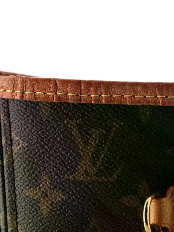 LOUIS VUITTON Neverfull Nm Monogram Canvas Mm Tote Bag - Brown