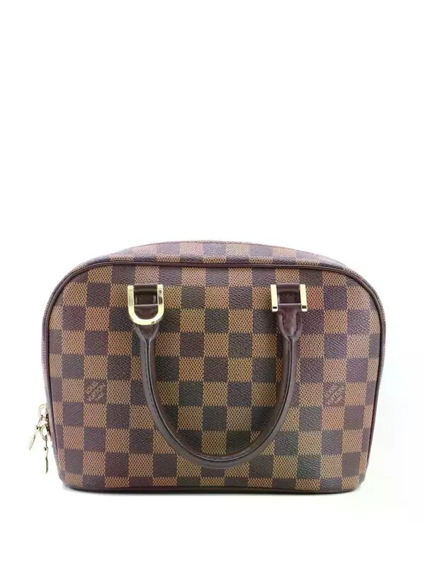 LOUIS VUITTON Sarria Handbag Damier Mini Satchel - Brown