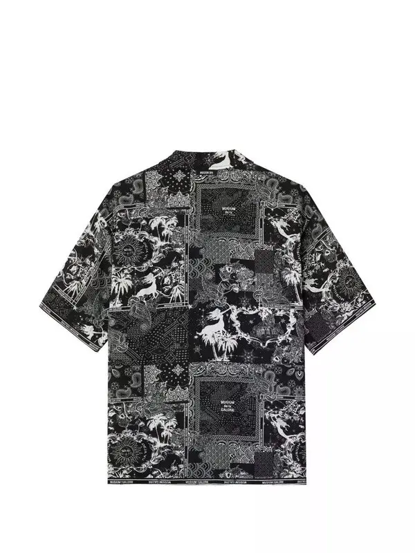 MUSIUM DIV. Short-sleeve Graphic-print Shirt