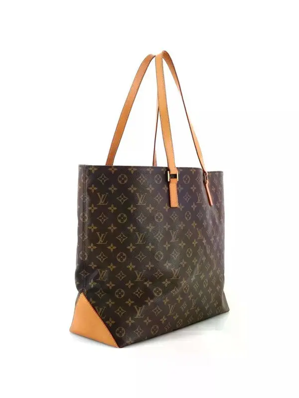 LOUIS VUITTON Cabas Alto Monogram Canvas Tote Bag - Brown