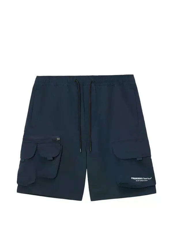 FINGERCROXX Cargo Shorts - Blue