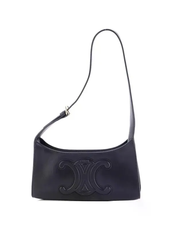 Celine Cuir Triomphe Leather Shoulder Bag