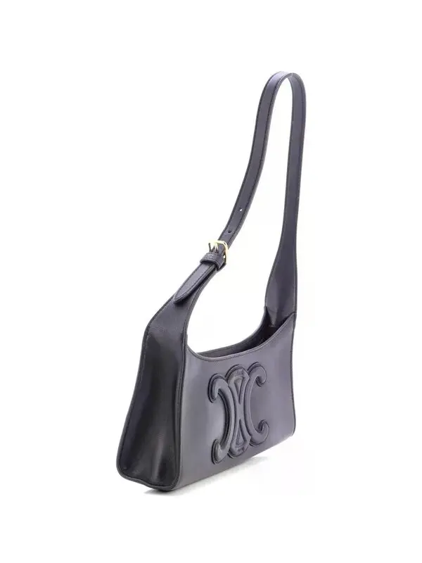 Celine Cuir Triomphe Leather Shoulder Bag