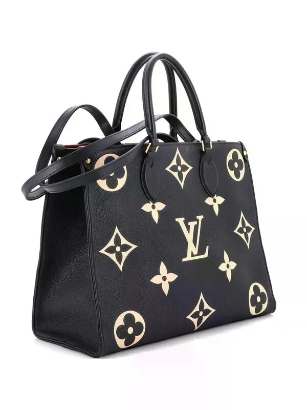 LOUIS VUITTON Onthego Mm Monogram Empreinte Tote - Black