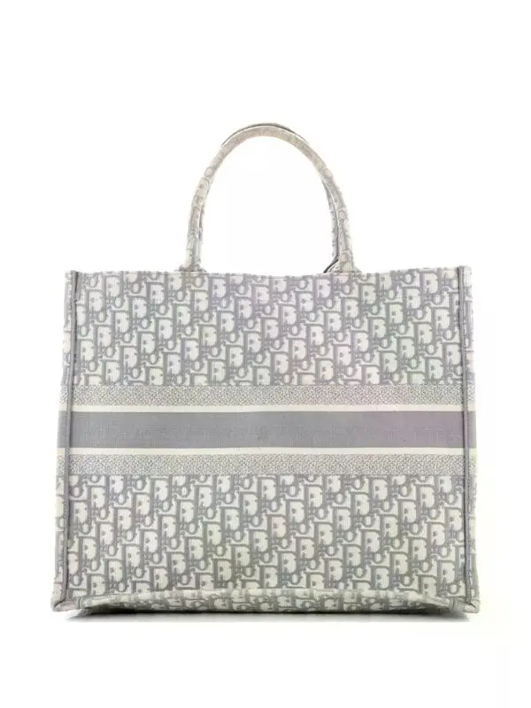 Dior Oblique Canvas Large Tote Bag