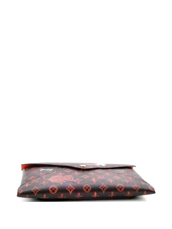 LOUIS VUITTON Kirigami Pochette Set Limited Edition Grace Coddington Catogram Canvas - Brown