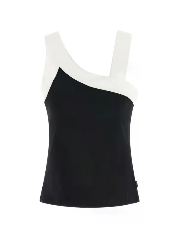 Goldbergh Sierra Asymmetrical Tank Top - Black