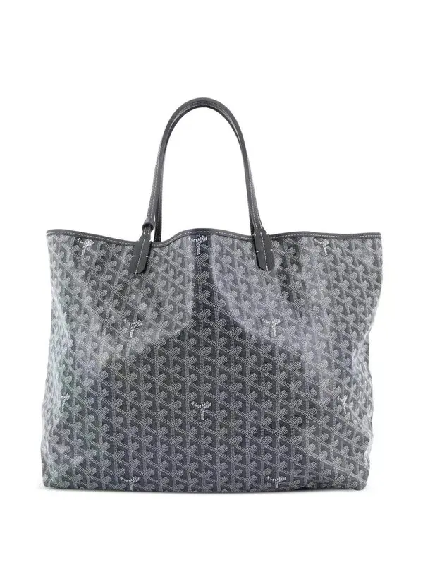 Goyard Saint Louis Gm Tote Bag Coated Canvas - Grey