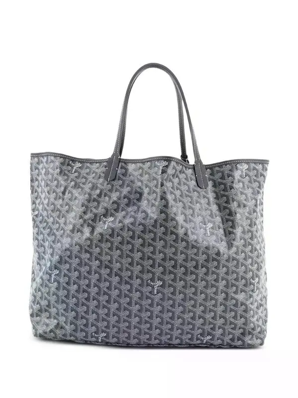 Goyard Saint Louis Gm Tote Bag Coated Canvas - Grey