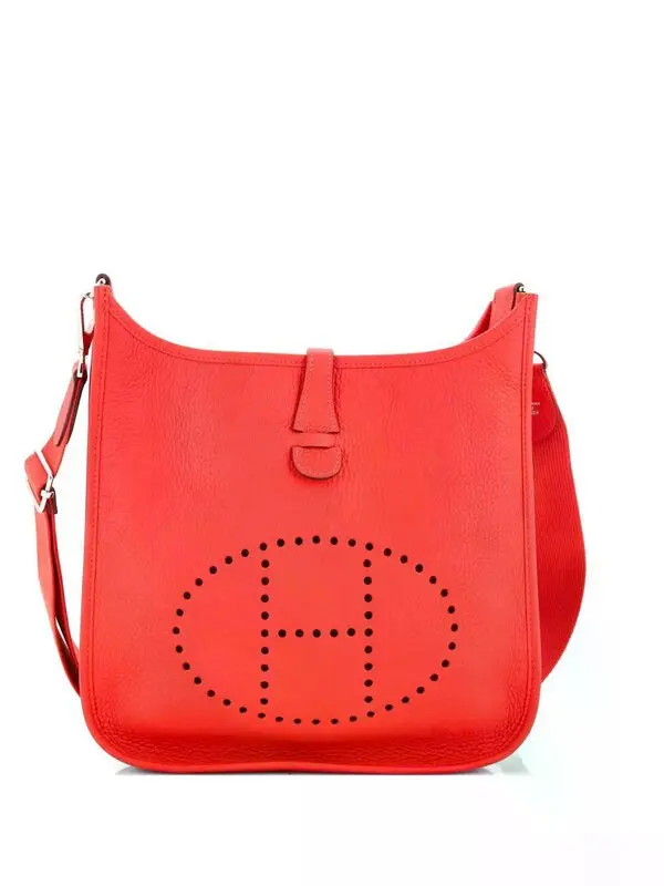 Hermès Evelyne Iii Clemence Pm Crossbody Bag - Red