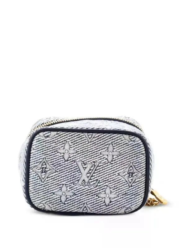 LOUIS VUITTON Vanity Case Monogram Jacquard Canvas Micro Satchel