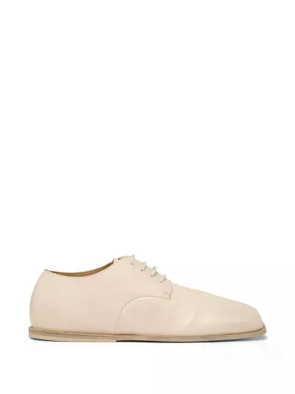 Marsèll Square-toe Derby Shoes - Neutrals