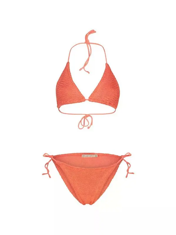 PARAMIDONNA Ema Textured Bikini - Orange