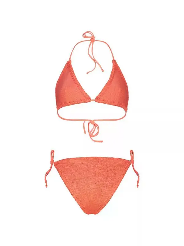 PARAMIDONNA Ema Textured Bikini - Orange
