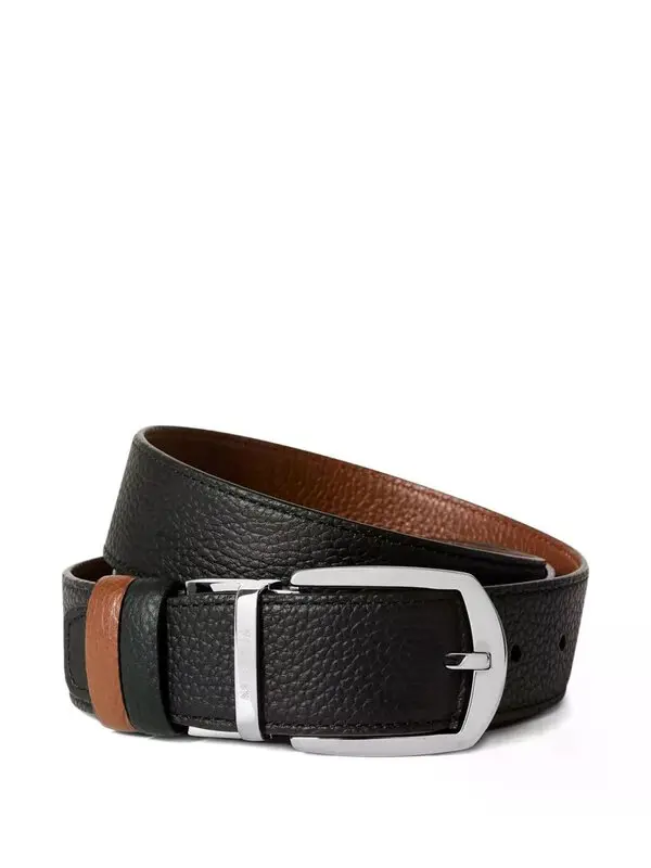SERAPIAN Leather Belt - Black
