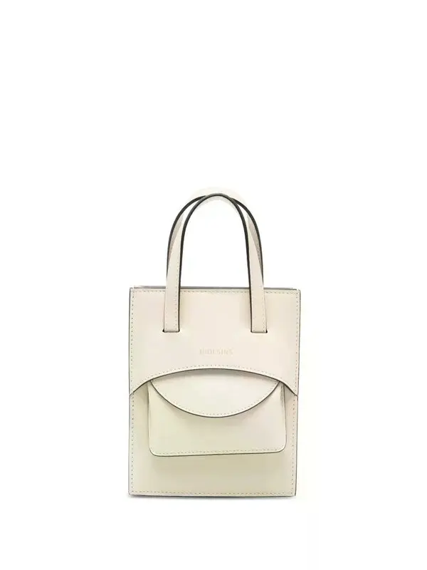 HIDESINS Mini Flap-fastening Tote Bag - Neutrals