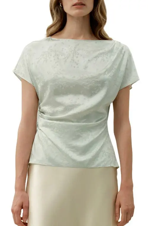 Lilysilk Ying Jacquard Silk Top