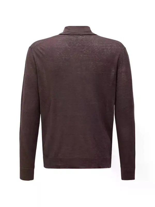 BALLANTYNE Argyle-pattern Polo Shirt