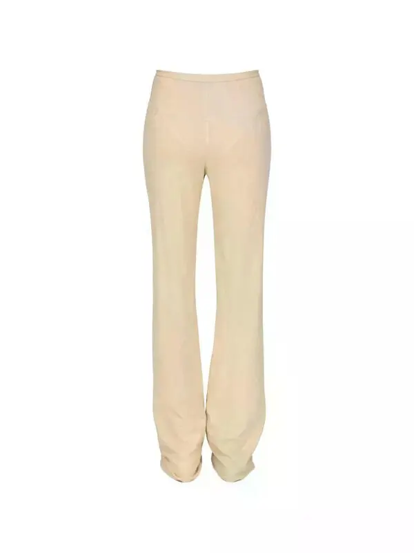 Rick Owens Temple Flared Trousers - Neutrals