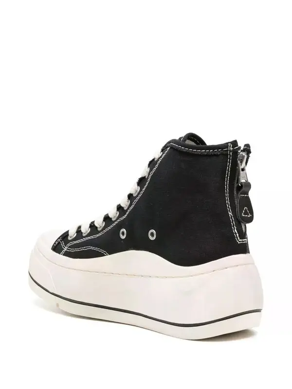 R13 Kurt High-top Denim Sneakers